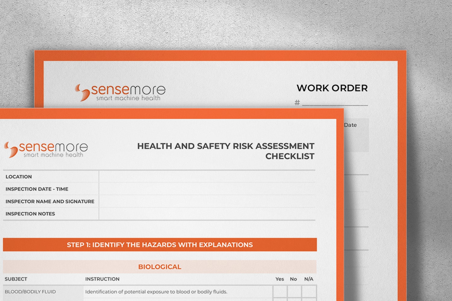 Health and Safety Risk Assessment Checklist - Sensemore